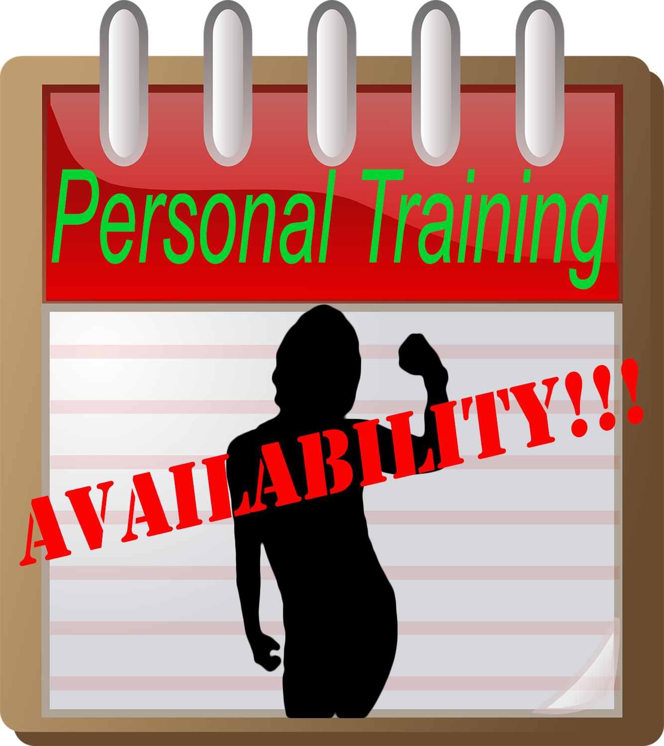 PT Availability – Personal Changes Training